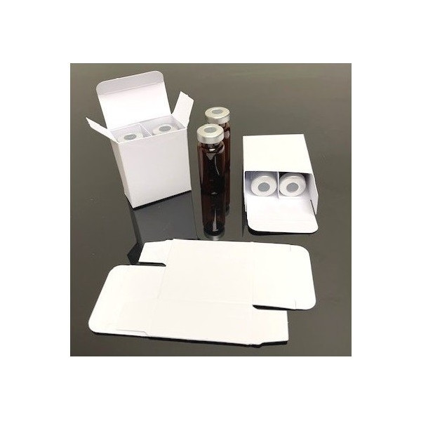 10ml Double Barrel Vial Boxes, pack of 50