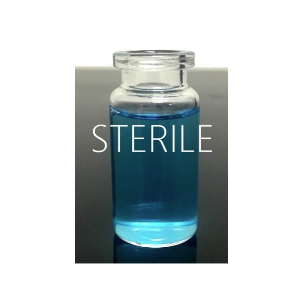 ISO 10R 10ml Clear Open Sterile Vial, Nested Tray of 96