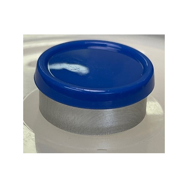 Royal Blue 20mm Glossy USA Manufactured Flip Cap Vial Seals