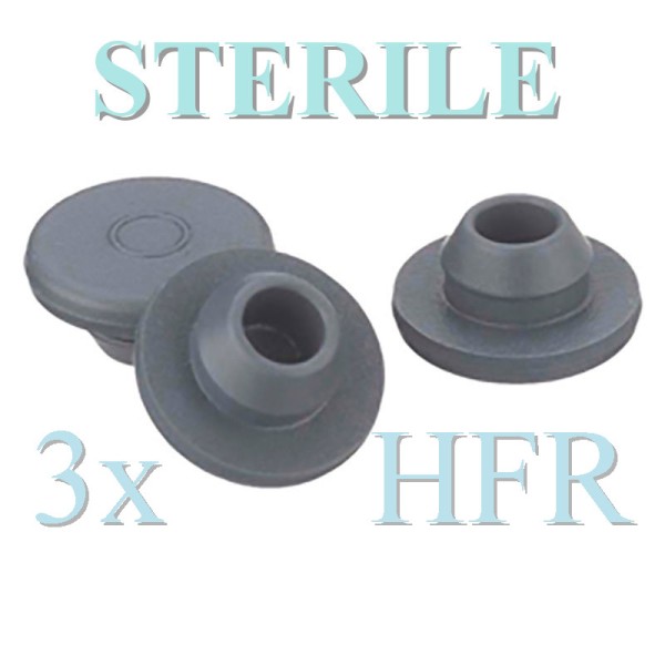 13mm Sterile Vial Stoppers - Fully Tested for Sterility and Endotoxin