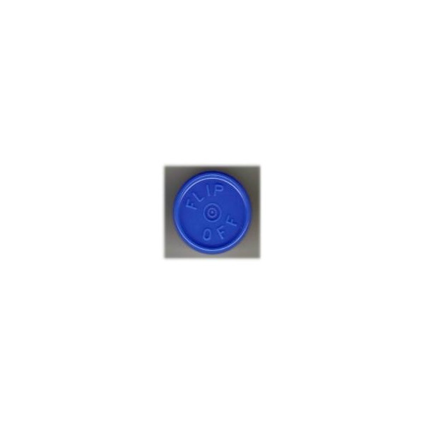 Royal Blue 20mm Flip Off Vial Seals, West Pharma Pack of 100